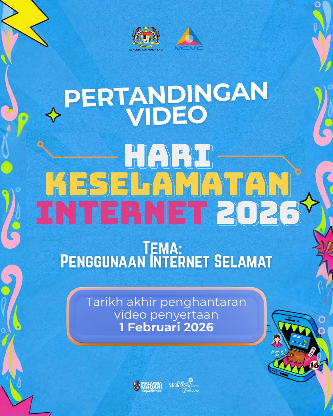 Pertandingan Video Hari Keselamatan Internet 2026 – NADI Pekan Ijok